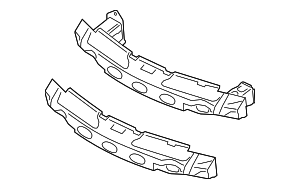 2012-2016 Porsche Impact Bar 991-505-121-00 | OEM Parts Online