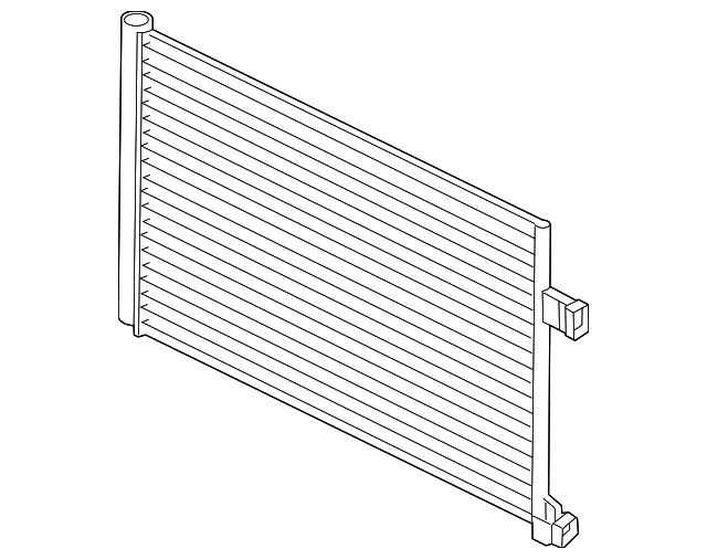 Genuine OEM Condenser Part# LR114353 Fits 2018-2023 Land Rover Range ...