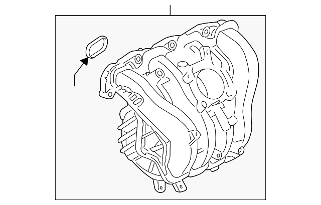 2006-2007 GM Intake Manifold Assembly 12587878 GM | GMPartsDirect.com