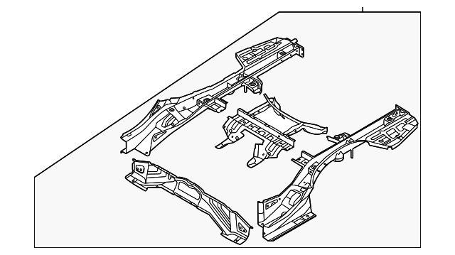 65700-L3000 - Rail Assembly 2021-2022 Kia K5 | Kia.Parts Store