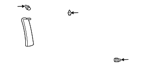 2004-2010 Toyota Sienna Window Trim 67937-AE010-E0 | Toyota Parts