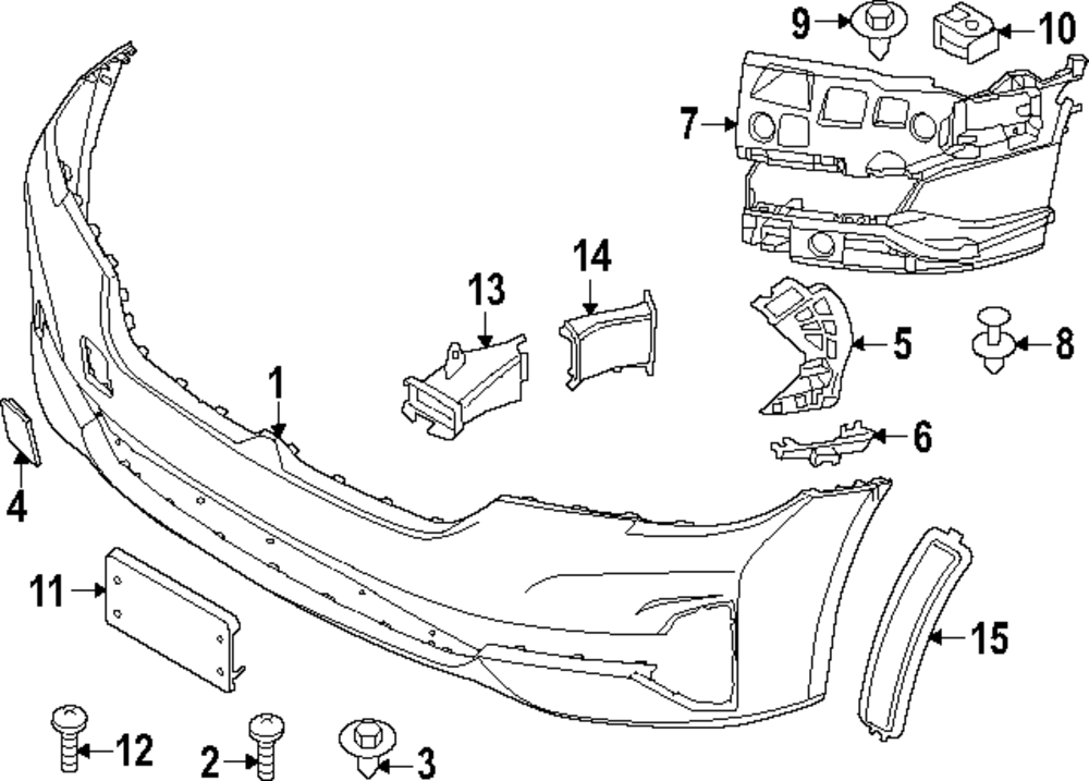 Genuine BMW 51-11-9-852-202 | Bumper Cover | FREE Shipping on Most ...