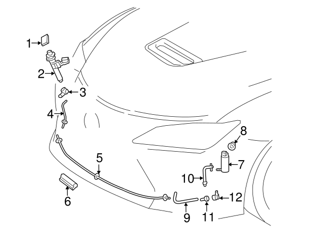 85354-24050-F0 - Actuator Cover - 2020-2024 Lexus RC F | My L Parts