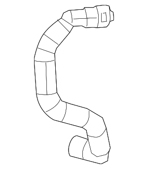2014-2018 Mopar Heater Hose 68199254AB | Mopar Parts Canada