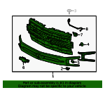 2019-2022 Chevrolet Front Grille 84493319 GM | GMPartsDirect.com