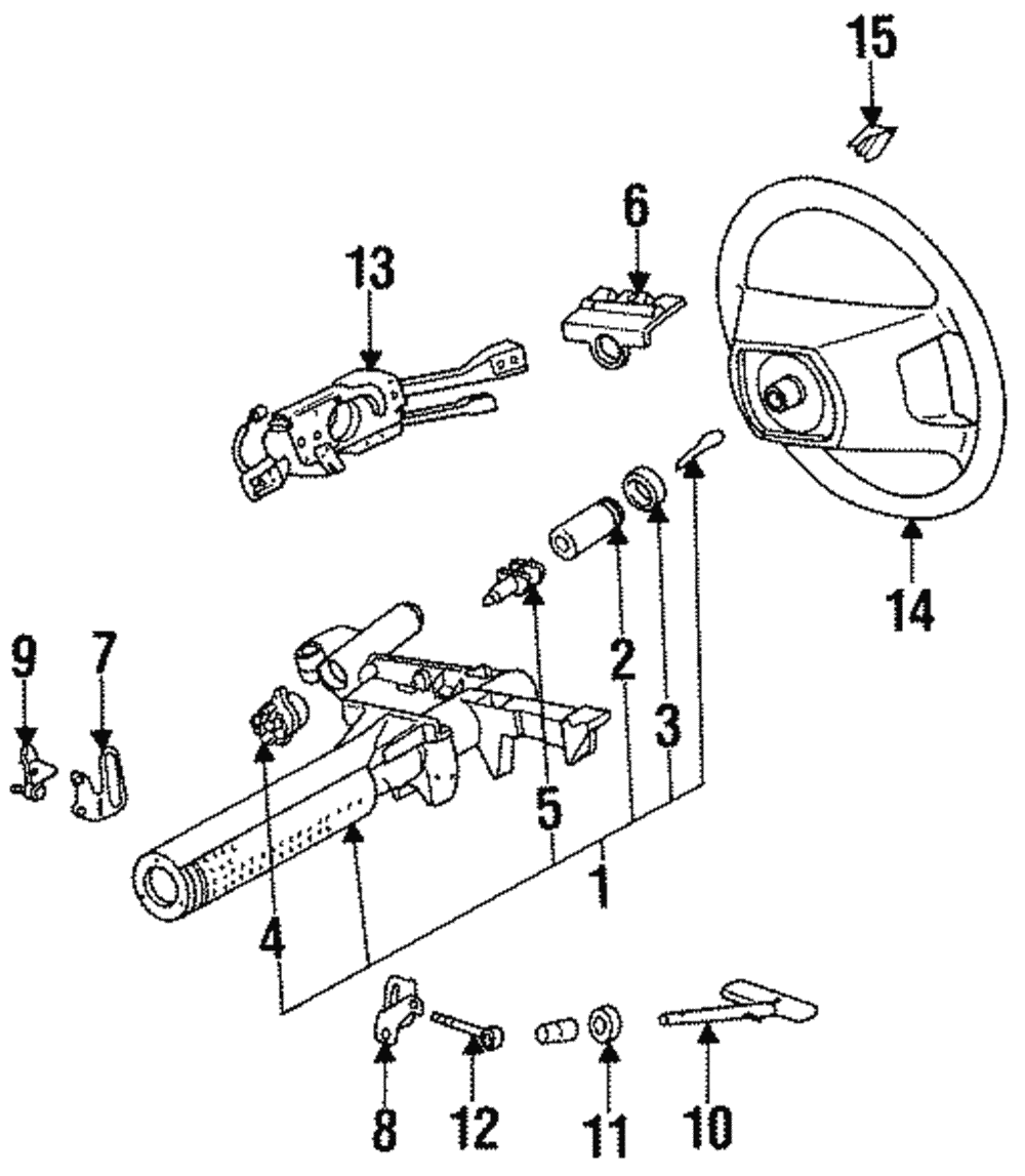 1984-1995 Porsche 928 Cylinder & Keys 928-347-915-01 | Sunset Porsche Parts