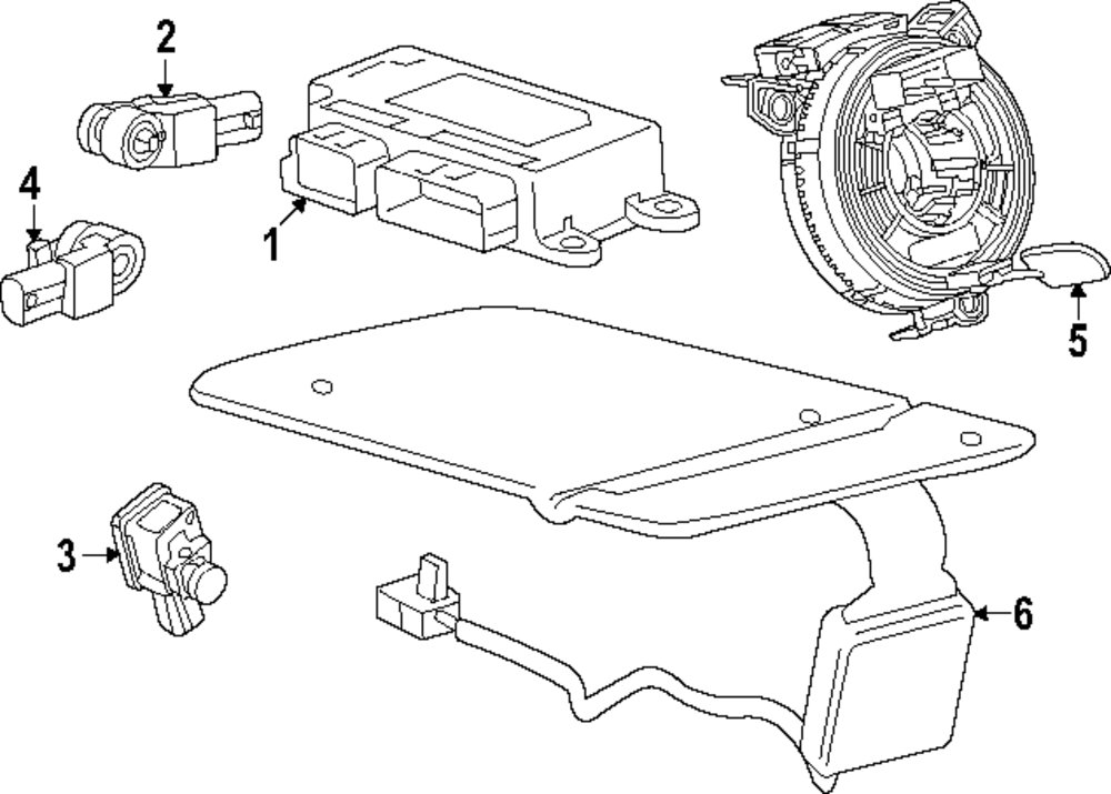 2024-2025 GM Clock Spring 13555885 GM | GMPartsDirect.com