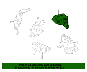 2015-2022 GM Engine Mount Engine Side Bracket 23247708 GM ...