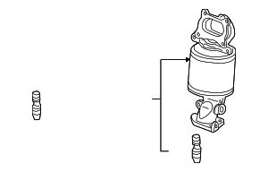 2011-2013 Honda Odyssey Catalytic Converter 18290-RV0-A00 | Helpful ...