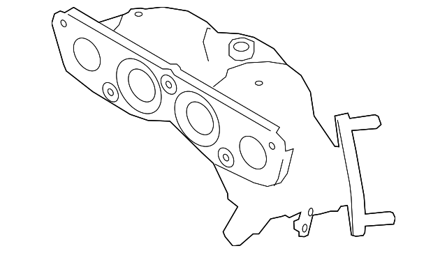 Genuine Catalytic Converter With Integrated Exhaust Manifold for 2018 ...