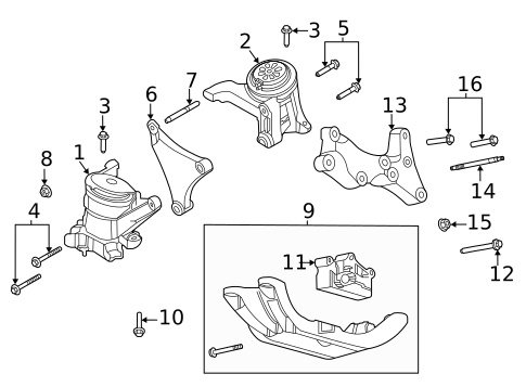 Hardware, Fasteners & Fittings for 2022 Ford Explorer | TascaParts.com