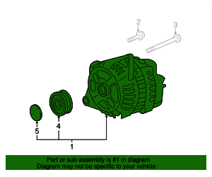PY8V-18-300C - Alternator - 2016-2024 Mazda | mazdaswag.com