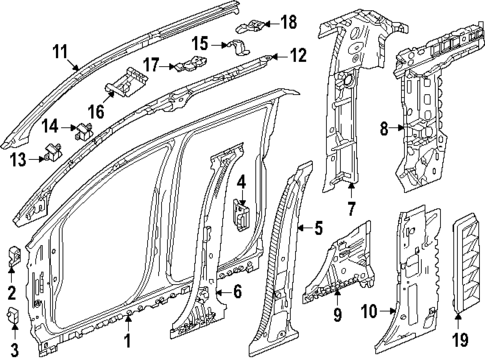 Aperture Panel for 2024 Chevrolet Silverado EV | GMPartsDirect.com