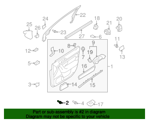 2009-2020 Ford Door Trim Panel Screw -W708392-S306 | TascaParts.com