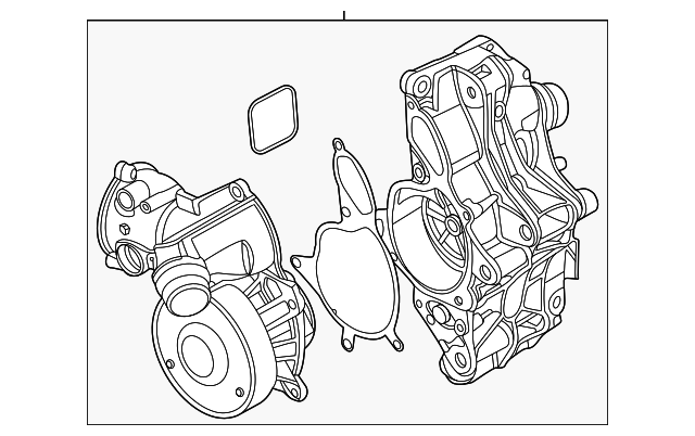 11518054857 - 2020-2023 BMW Water Pump Assembly (11-51-8-054-857) | BMW ...