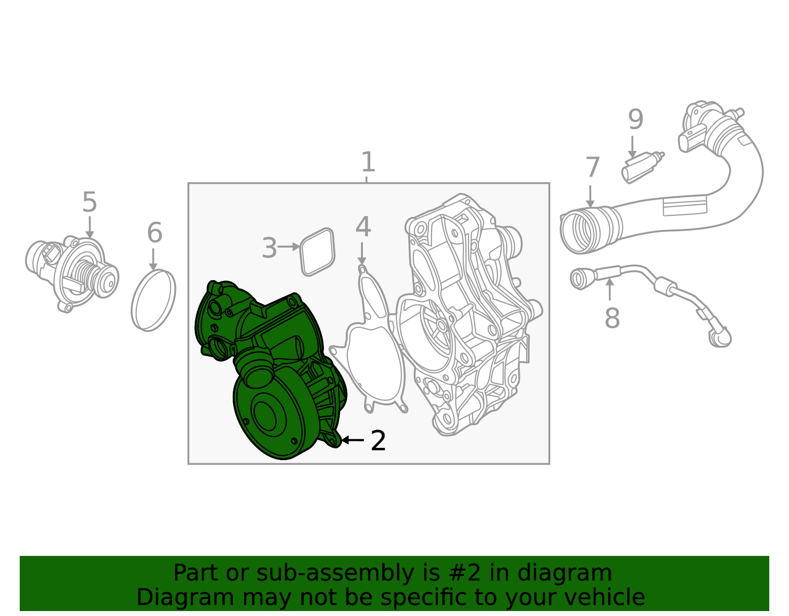 Genuine BMW 11-51-8-094-658 | Water Pump | FREE Shipping on Most Orders ...