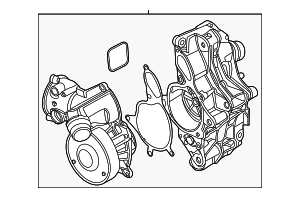 11518054857 - 2020-2023 BMW Water Pump Assembly (11-51-8-054-857) | BMW ...