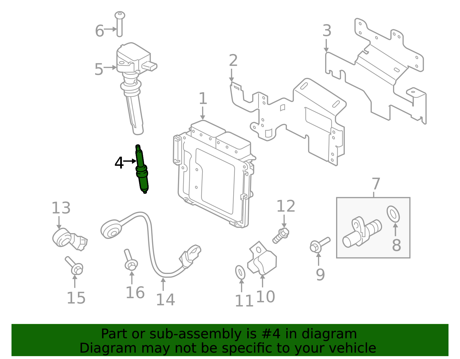 2018-2023 Jaguar Spark Plug JDE38685 | Haper Jaguar Parts