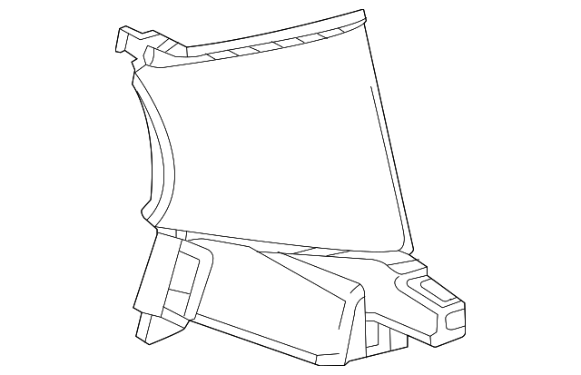 2021-2022 GM Aegis Driver Side Instrument Panel Lower Center Trim Plate ...