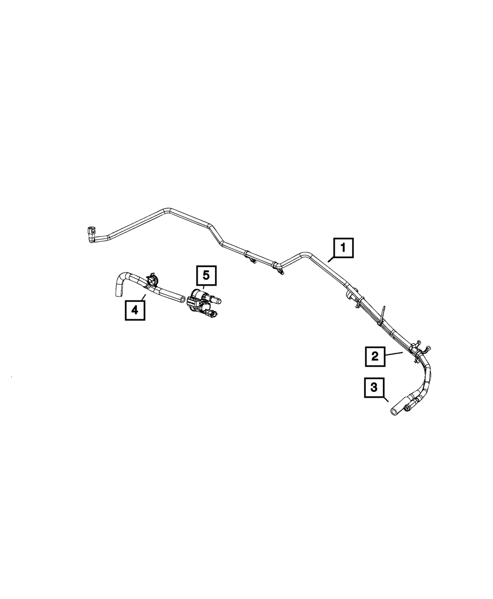 2019-2024 Ram Vapor Canister Purge Harness 57008354AA | Mopar OEM Parts ...