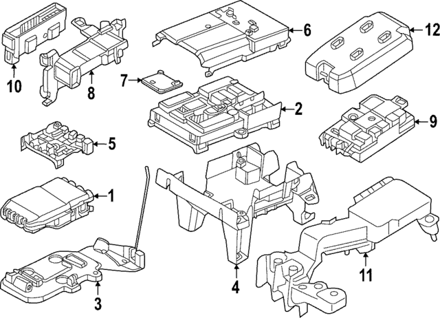 Genuine BMW 61-14-9-827-014 | Distribution Box | FREE Shipping on Most ...