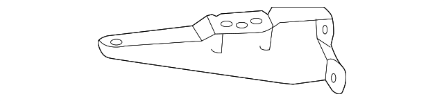 2012-2015 Toyota Tacoma Bumper Cover Bracket (Right, Front) 53273-04030 ...