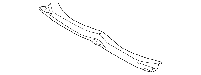 52521-04050 - Bumper Cover Support Rail (Front, Upper) 2012-2015 Toyota ...