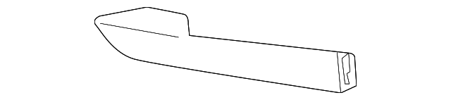 2012-2015 Toyota Tacoma Bumper Cover Spacer Panel (Right, Front) 52502 ...