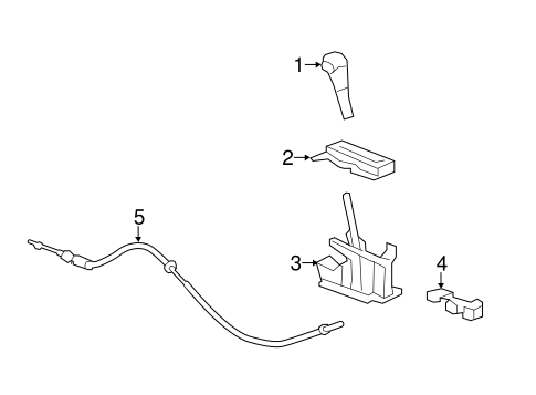 Center Console for 2014 Buick Enclave | Chevrolet Parts Direct