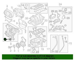 2008-2018 GM Rear Crankshaft Oil Seal 55555805 GM | GMPartsDirect.com