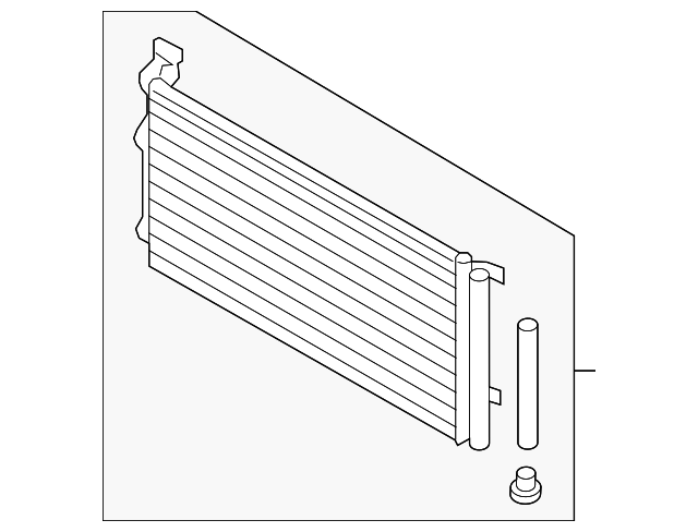 97606-A8100 - Condenser 2017-2020 Kia Optima | Kia.Parts Store