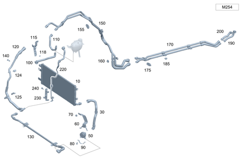 Battery Cooling System for 2024 Mercedes-Benz GLE350 | Mercedes-Benz ...
