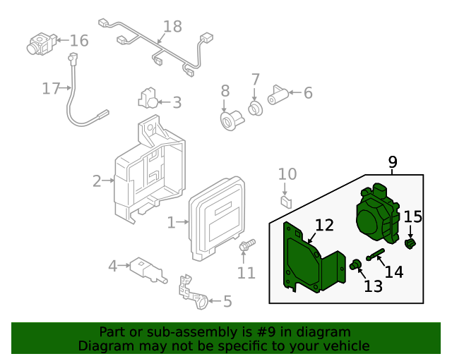8W0-907-541-F - Control Module 2020 Audi | Audi OEM Parts