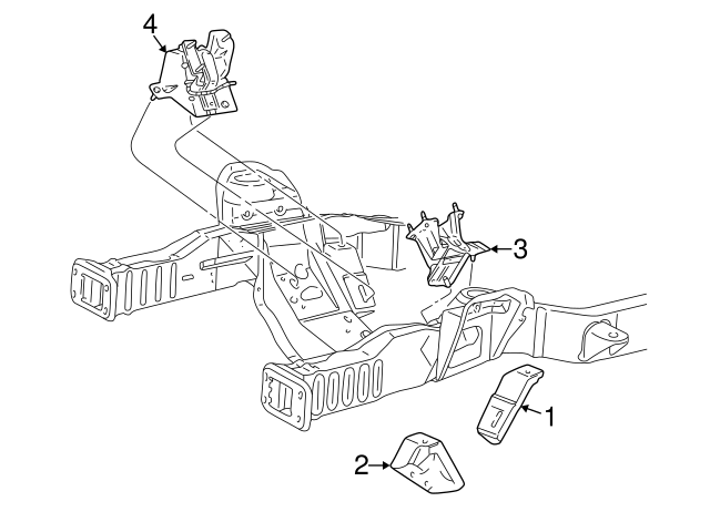 1997-2003 Ford Front Mount - Passenger Side (RH) F7UZ-6038-CA ...