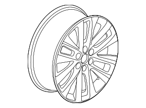 2017-2025 Cadillac Wheel, Alloy 84444233 GM | GMPartsDirect.com