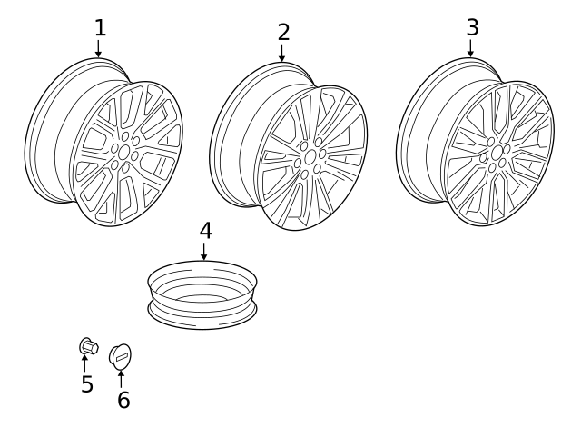 2020-2021 Cadillac Wheel 84520426 | GMPartsDirect.com