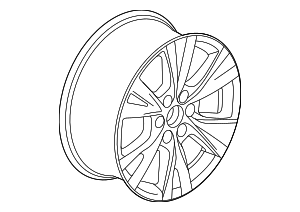 84180449 - 18x8 Aluminum Wheel 2020-2024 Cadillac | Big 3 Auto Parts