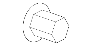 2017-2024 GM Component, Wheel Lug Nuts, Black 11602802 GM ...