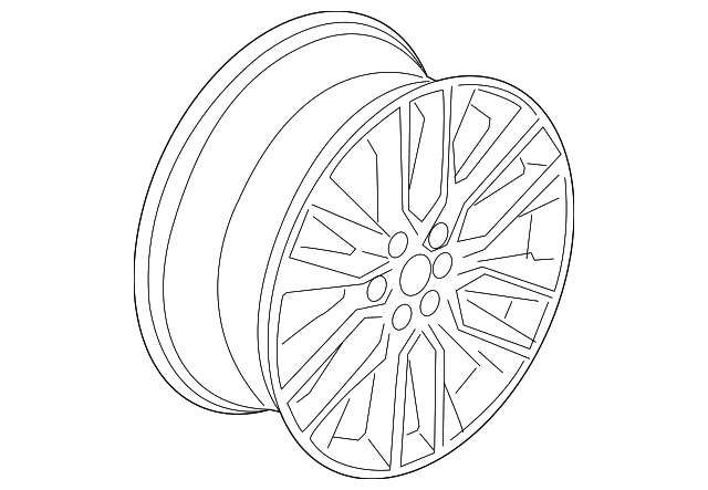 2020-2022 Cadillac XT6 21x8.5 Aluminum Wheel 84146392 | GMPartsDirect.com