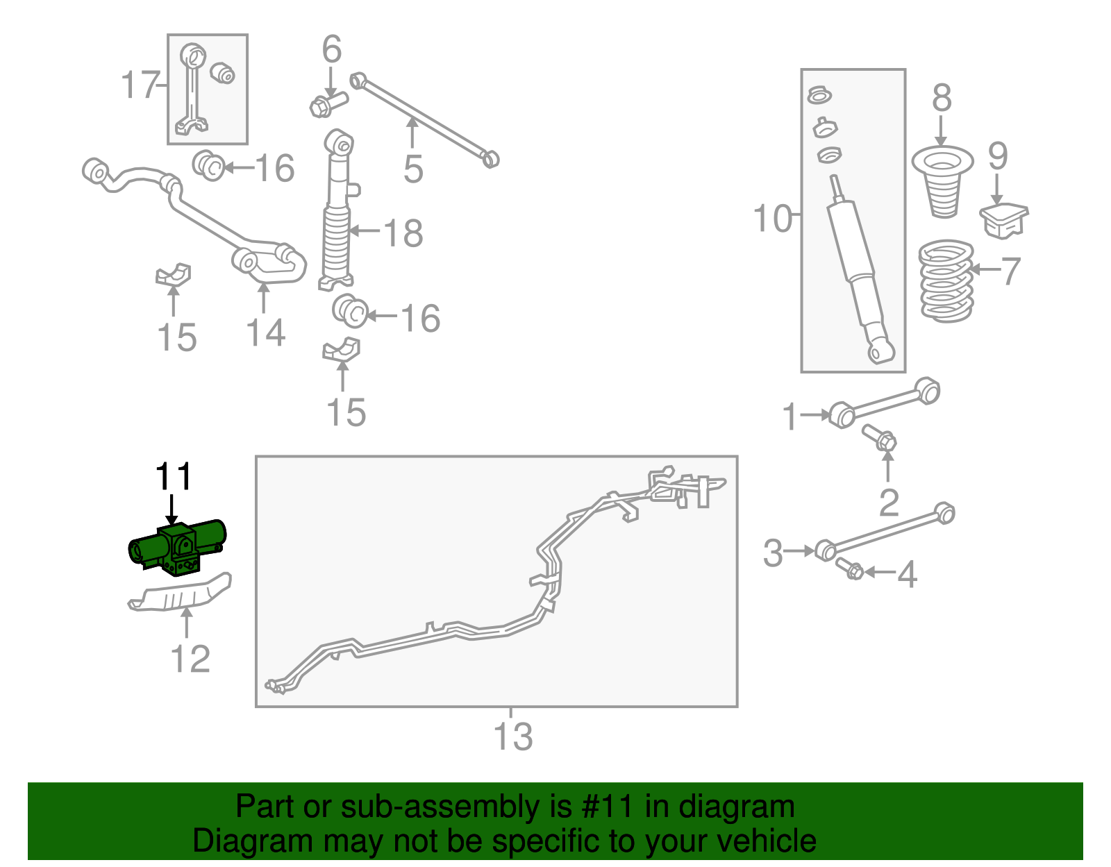 48006-60031 - High-Quality Suspension Self-Leveling Unit Accumulator ...