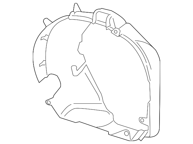 Genuine Porsche 991-106-341-00 |Engine Cooling Fan Shroud | FREE ...