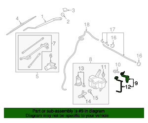 2013-2019 Nissan NV200 | Filler Tube | 28915-3LM0A | Tom Wood Nissan Parts