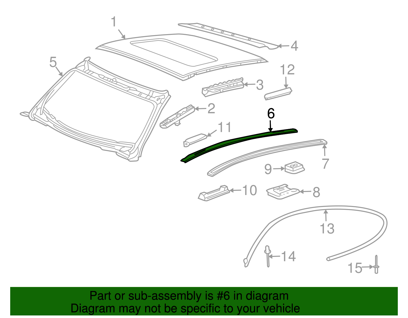 2005-2013 Porsche 911 Roof Molding 997-559-402-01-G2X | Gaudin Porsche ...