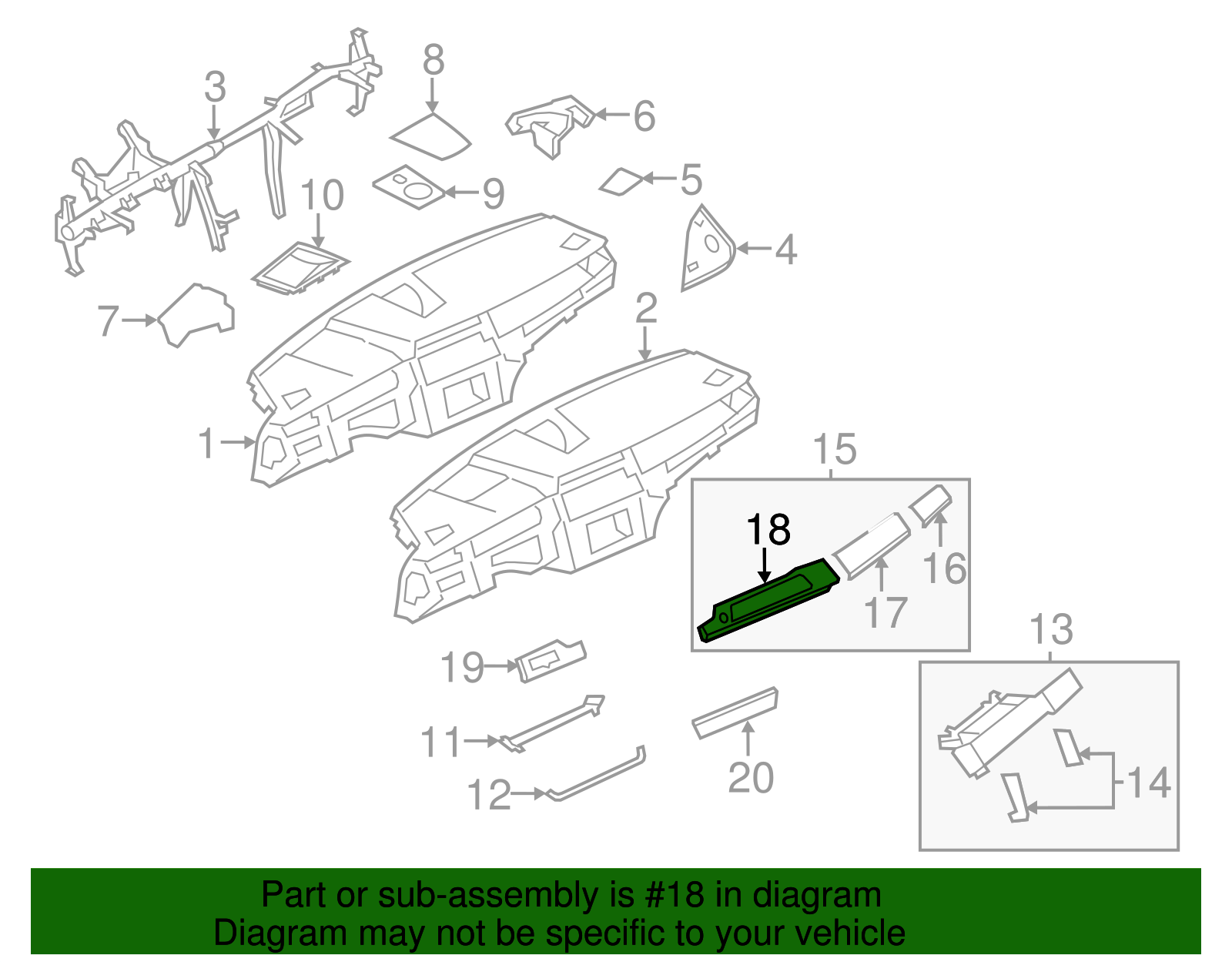 51-45-9-155-129 - Molding - 2009-2015 BMW | BMW Parts Exchange