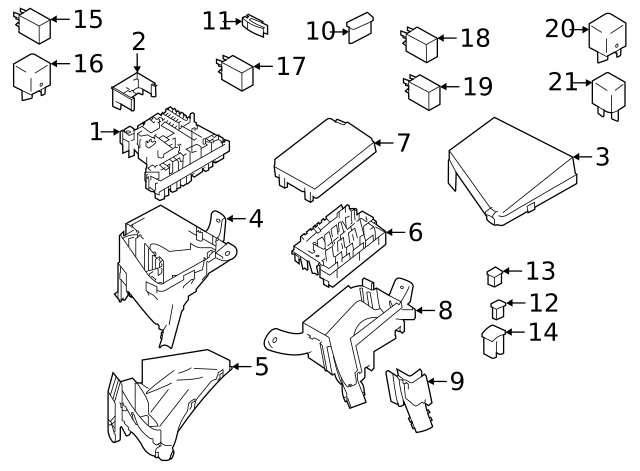 2015-2024 Subaru Fuse Puller 82233AJ000 | Subaru Parts For You