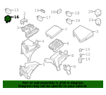 2005-2025 Subaru Relay 82501AG08A | Subaru Parts Store