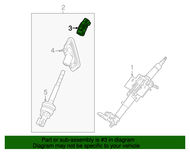 2002-2005 Kia Sedona Joint 0K72A-32860 | TascaParts.com