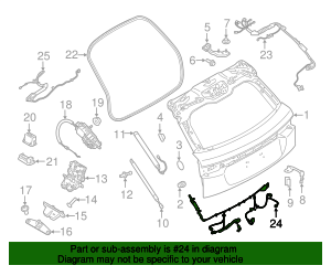 2021 Land Rover Range Rover Velar Wire Harness LR145167 | OEM Parts Online
