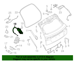 LR095549 - Actuator 2013-2023 Land Rover | AutoNationParts.com