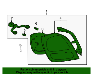 Hyundai - 92402-39050 - Combo Lamp Assembly - 2001-2003 Hyundai | OEM ...